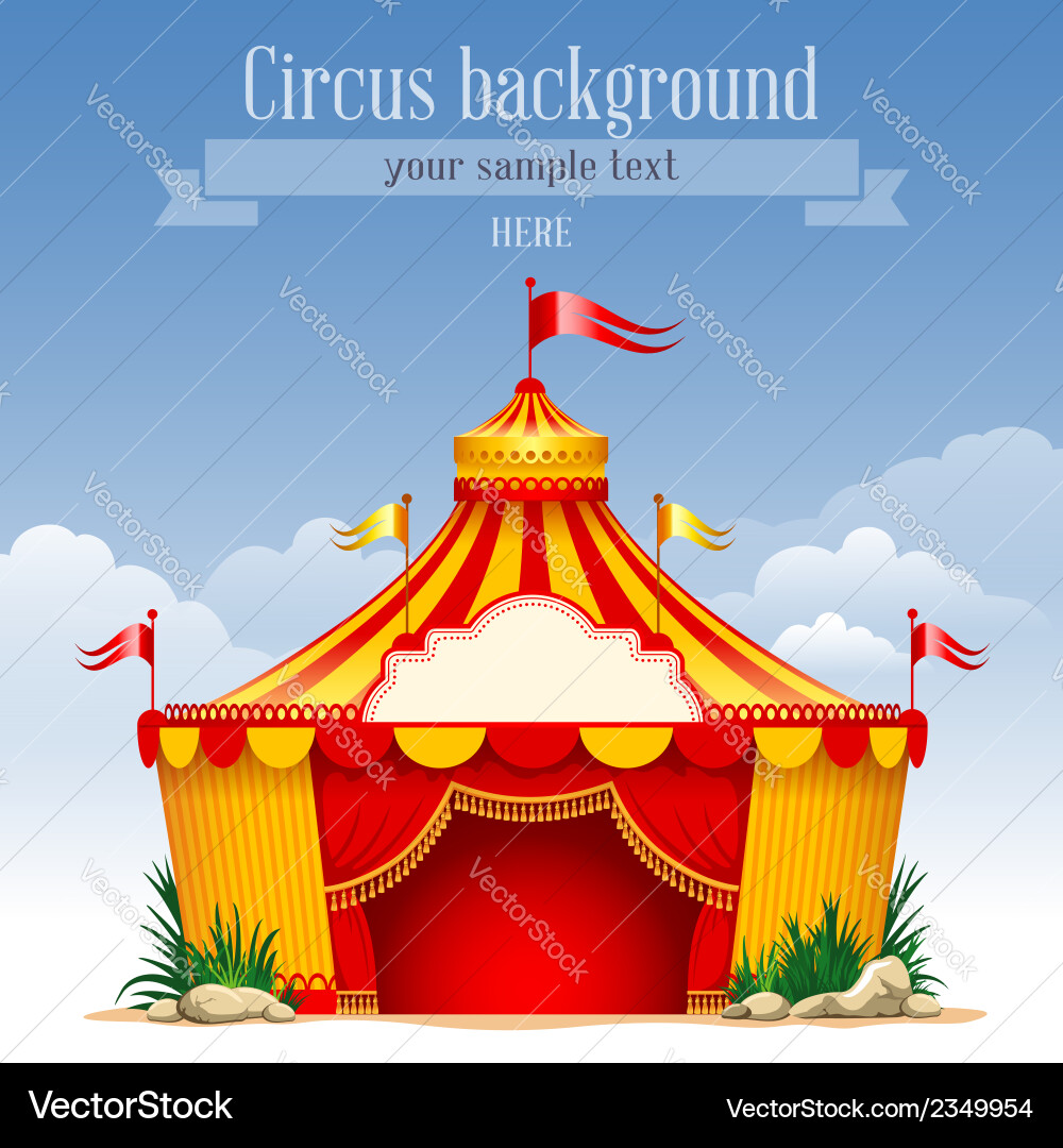 Circus Royalty Free Vector Image - VectorStock