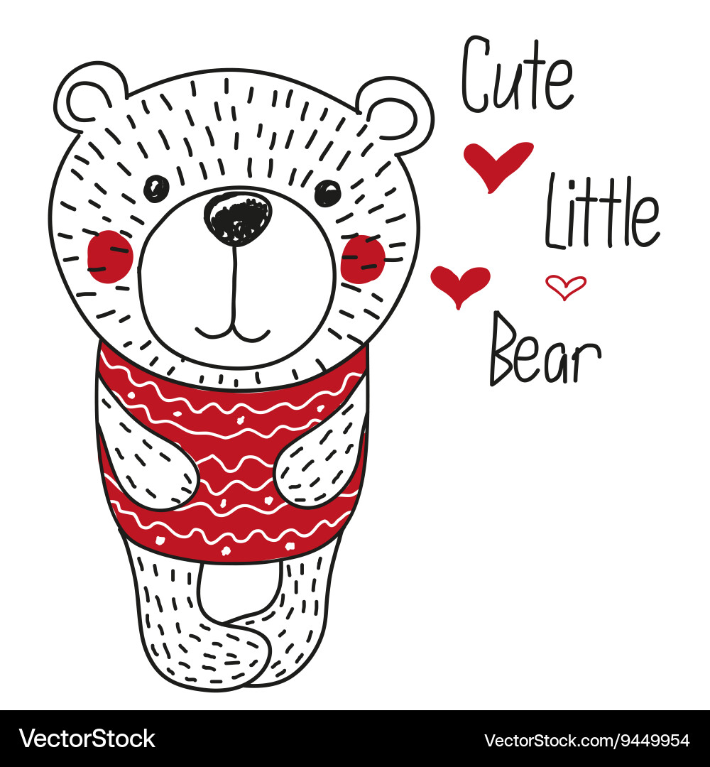Cute bears Royalty Free Vector Image - VectorStock