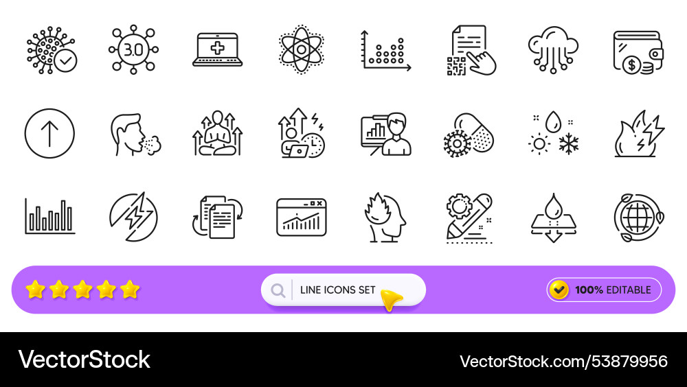 Weather coronavirus pills and difficult stress Vector Image