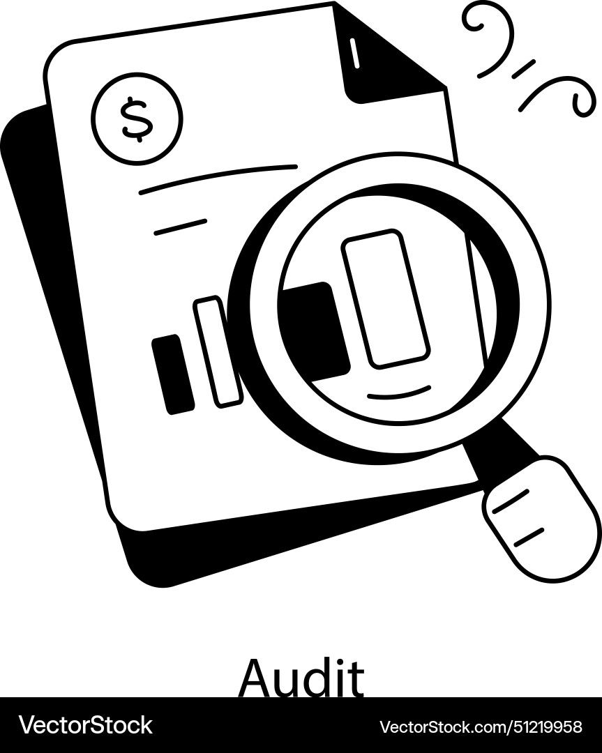 Audit Royalty Free Vector Image - VectorStock