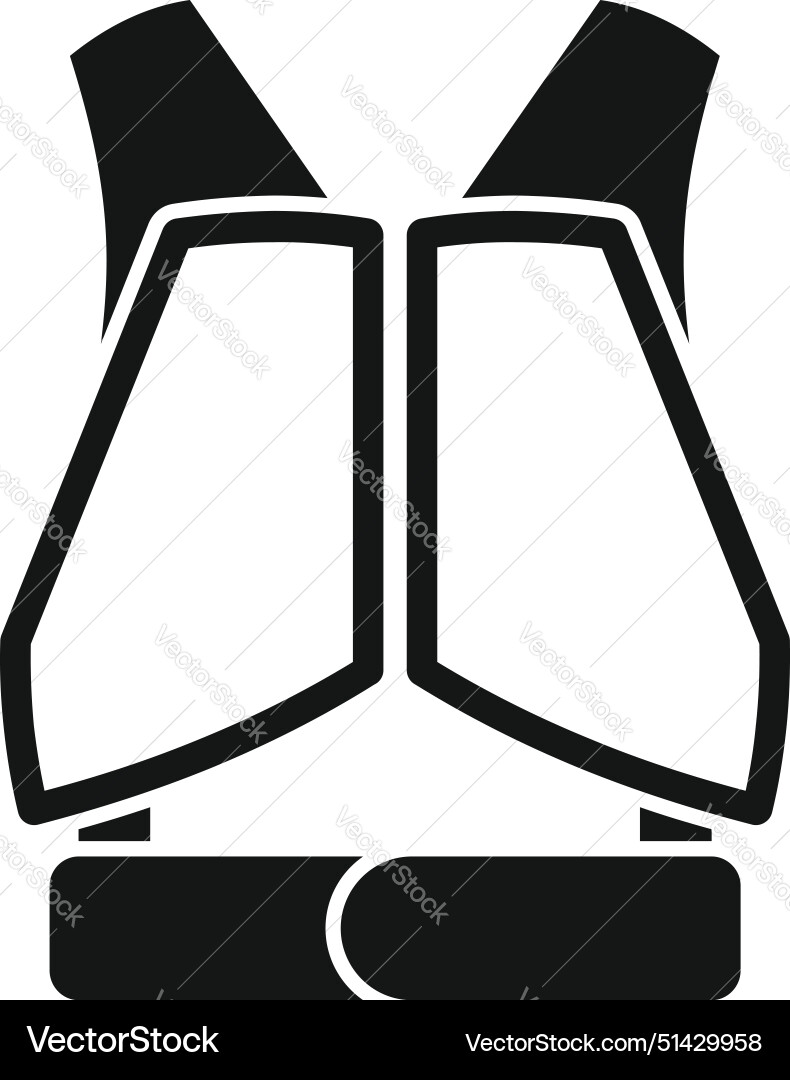 Life vest icon Royalty Free Vector Image - VectorStock