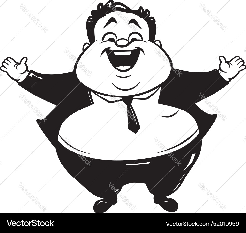 Round render logo icon stout symbol black Vector Image