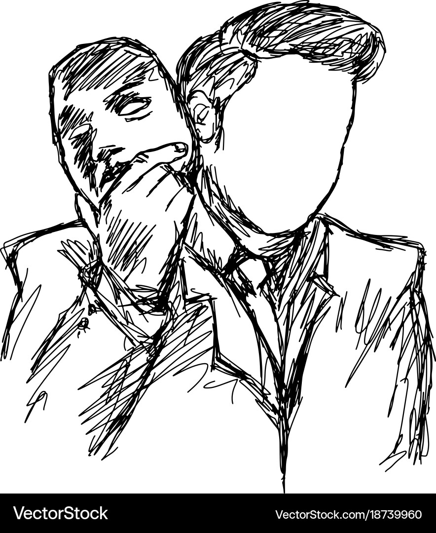 Businessman remove his face off head Royalty Free Vector