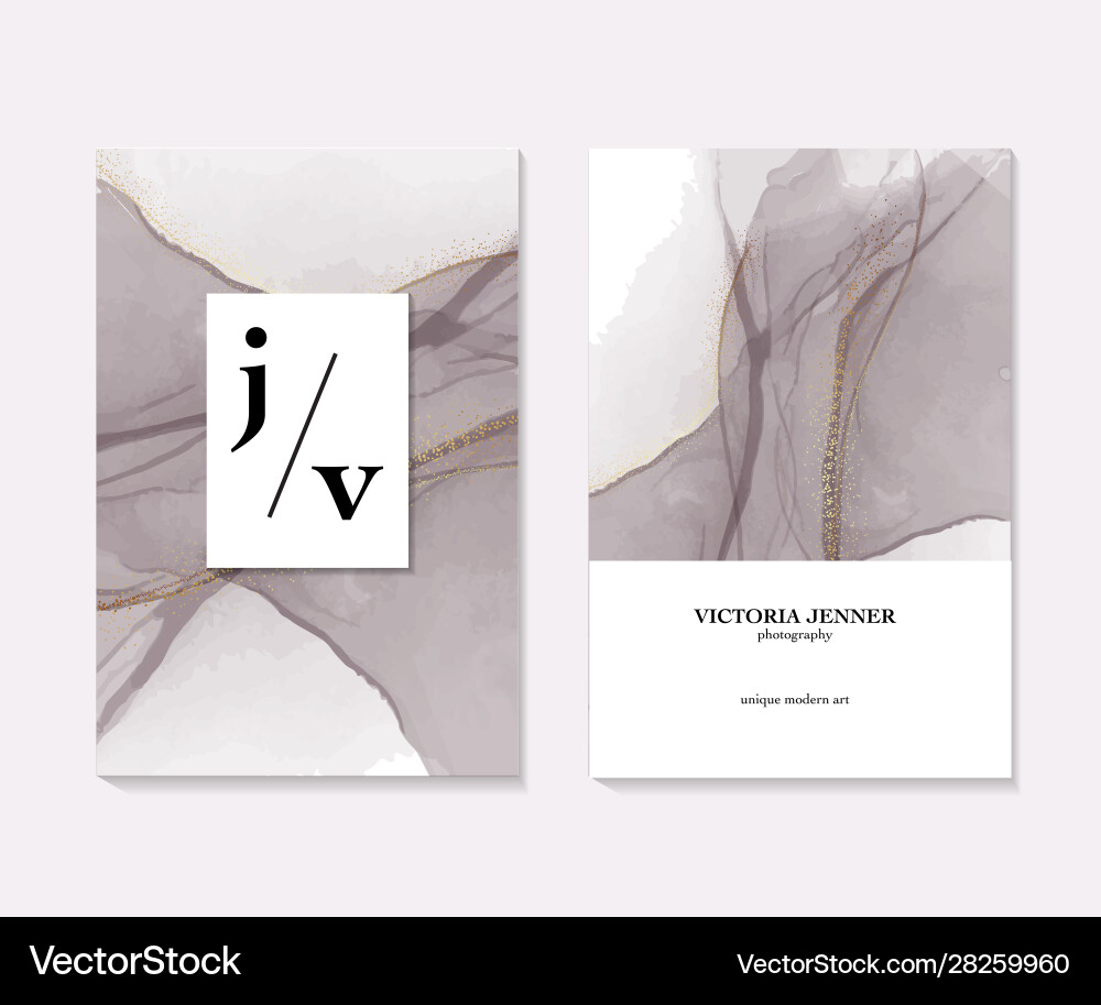 Marble grey template artistic covers design Vector Image