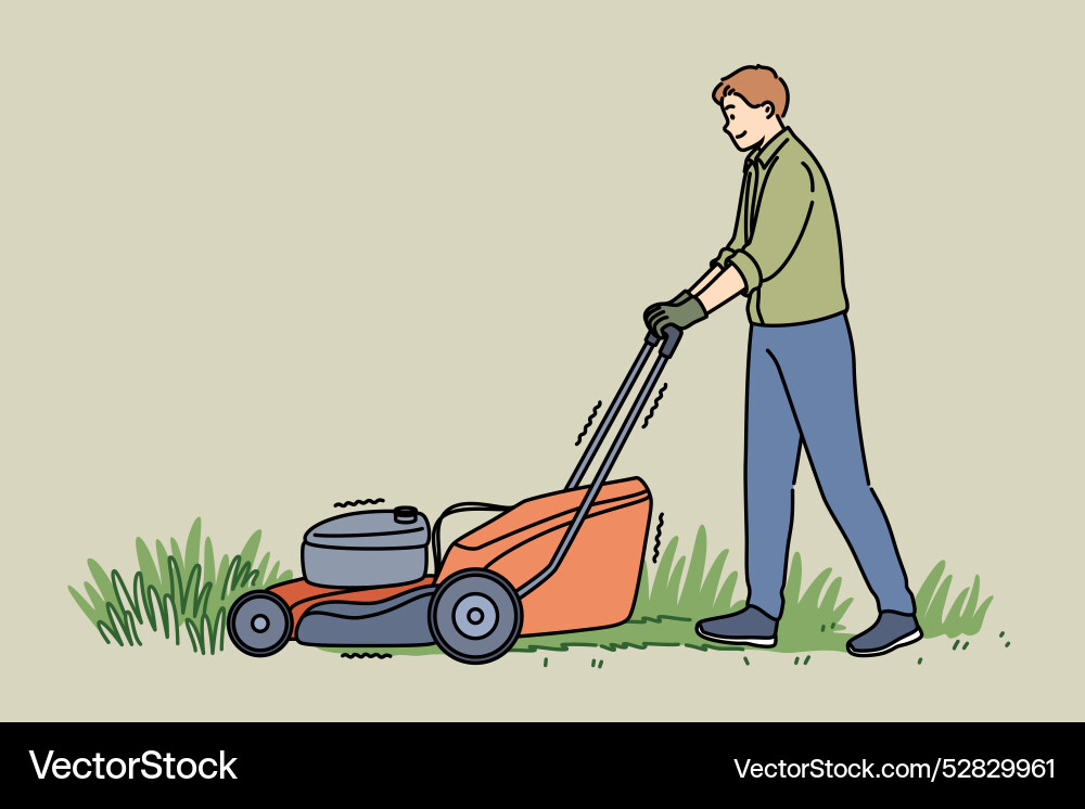 Push Lawnmower Vector Images (over 1,000)