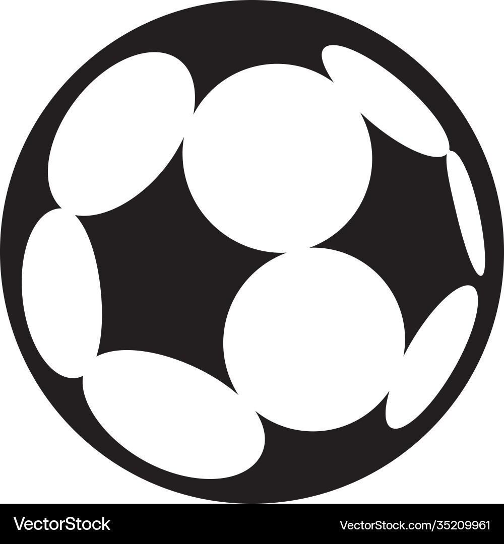 Soccer ball Royalty Free Vector Image - VectorStock
