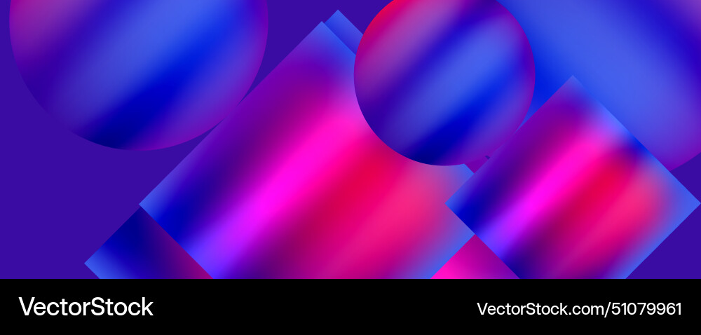 Vibrant purple pink and blue abstract background Vector Image