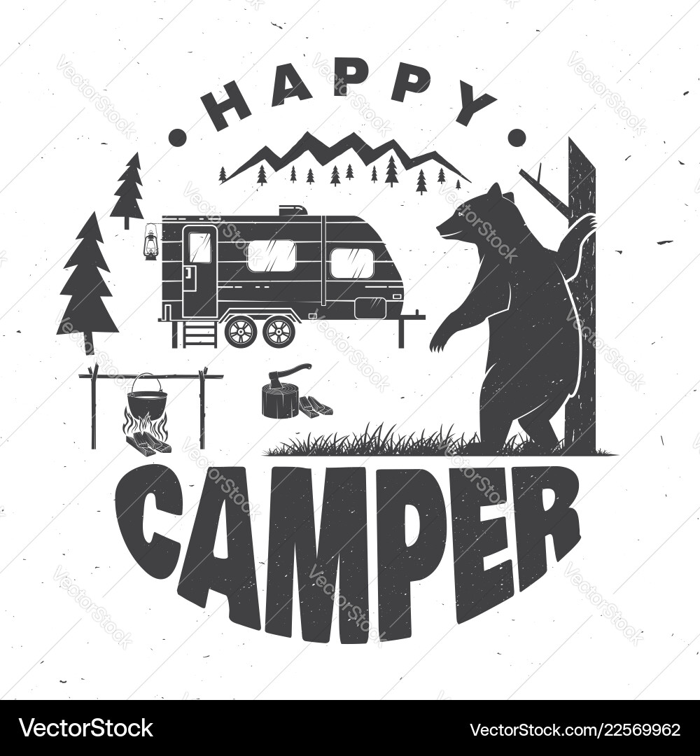 Rv Camper Vector Images (over 7,600)