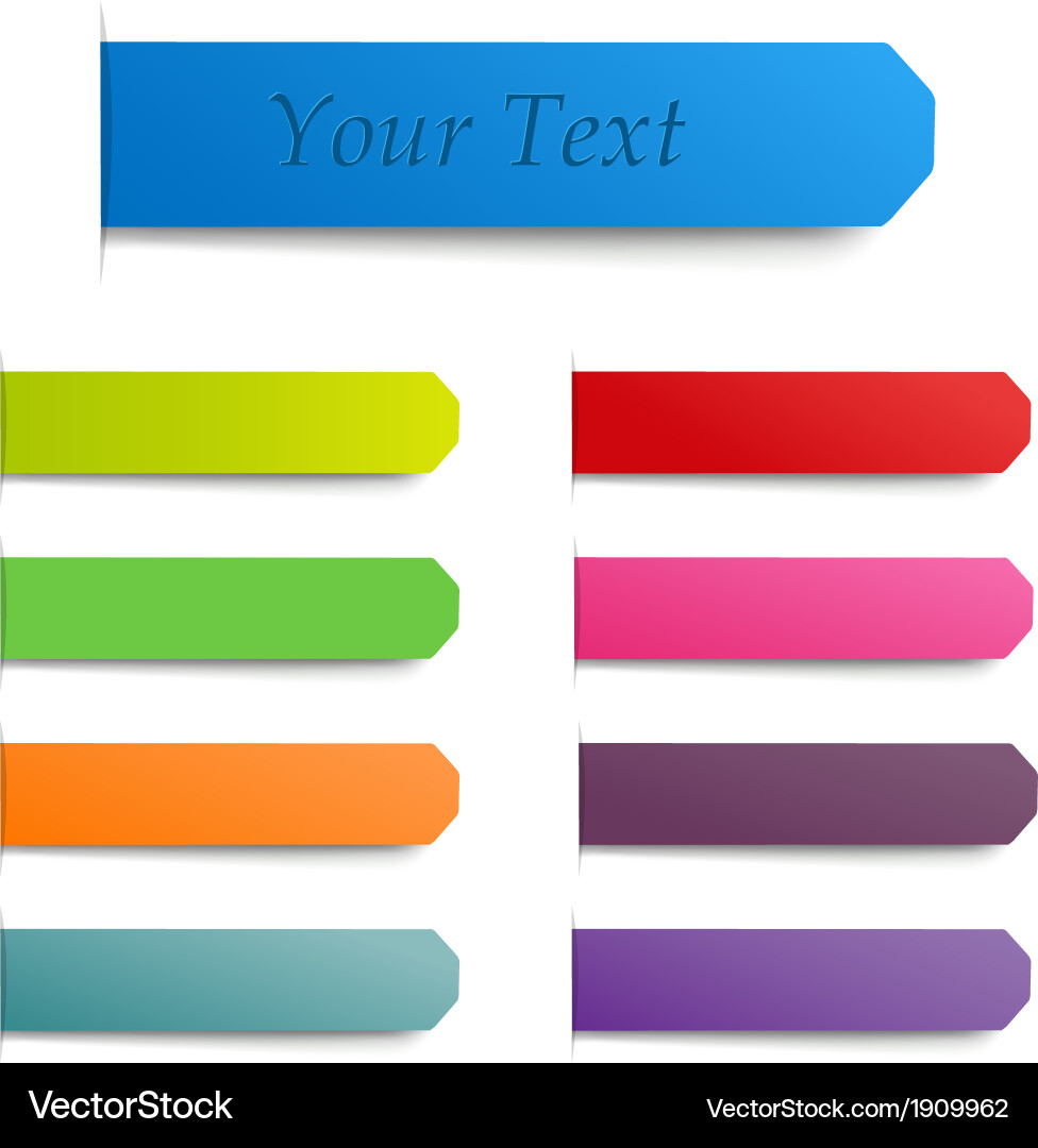 Set stickers Royalty Free Vector Image - VectorStock