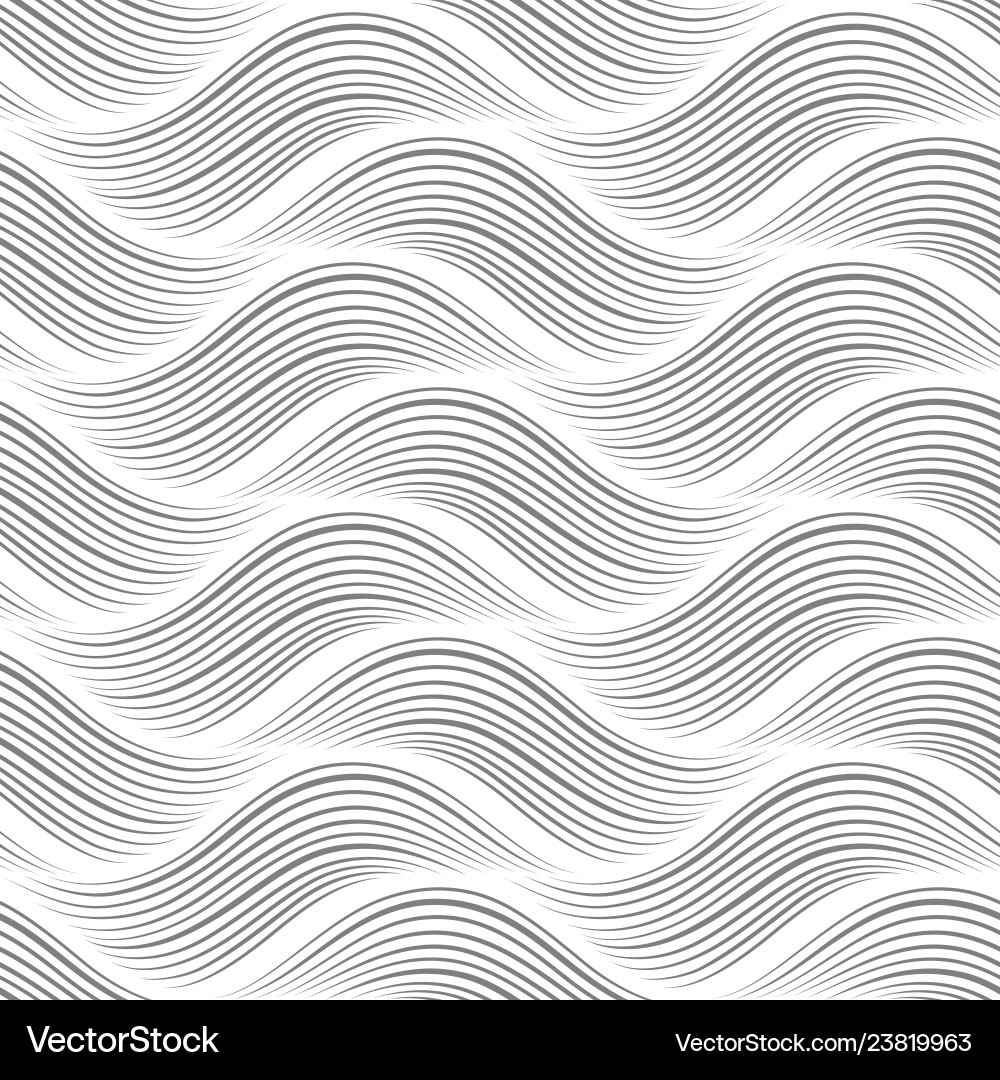 Abstract Wavy Pattern Royalty Free Vector Image