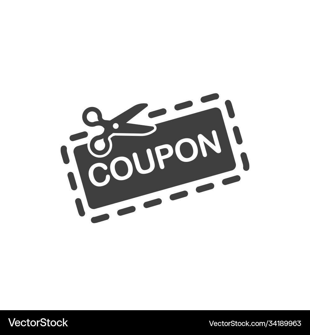 Coupon Icon Set Royalty Free Vector Image - VectorStock