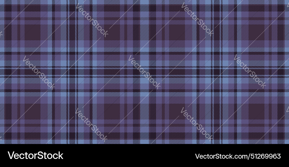Sofa fabric pattern tape background check tartan Vector Image