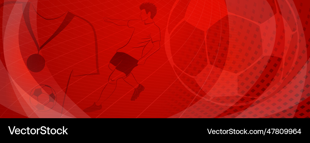 Dynamic Soccer Background Royalty Free Vector Image