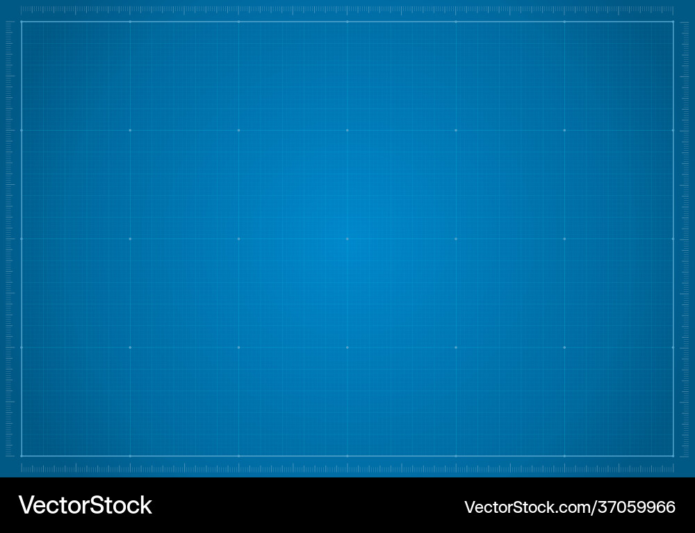 Blueprint Grid Paper Royalty Free Vector Image