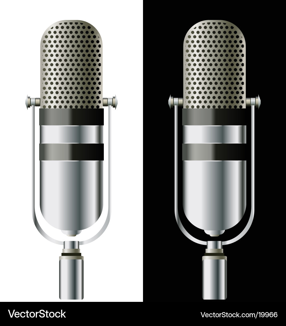 Microphone Royalty Free Vector Image - VectorStock