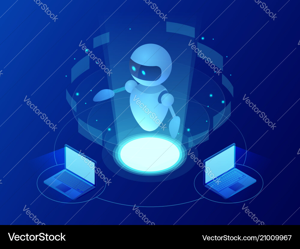 Robot Teacher Assistant Vector Images (87)