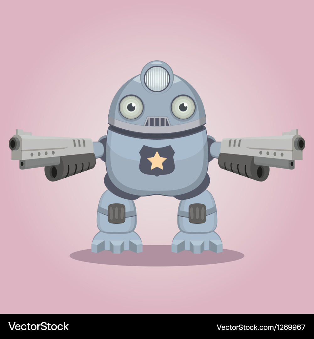 Robot Royalty Free Vector Image - VectorStock