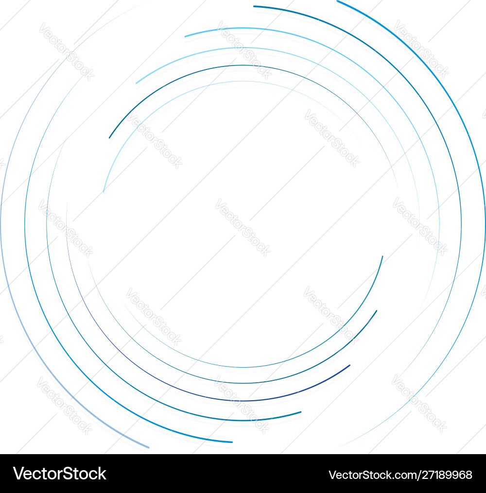 Abstract Circular Swirl Royalty Free Vector Image