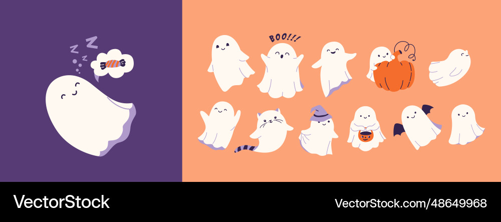 Dancing Ghost Vector Images (over 1,000)