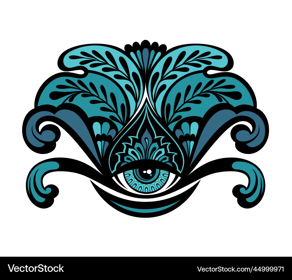 Eye symbol tattoo Royalty Free Vector Image - VectorStock