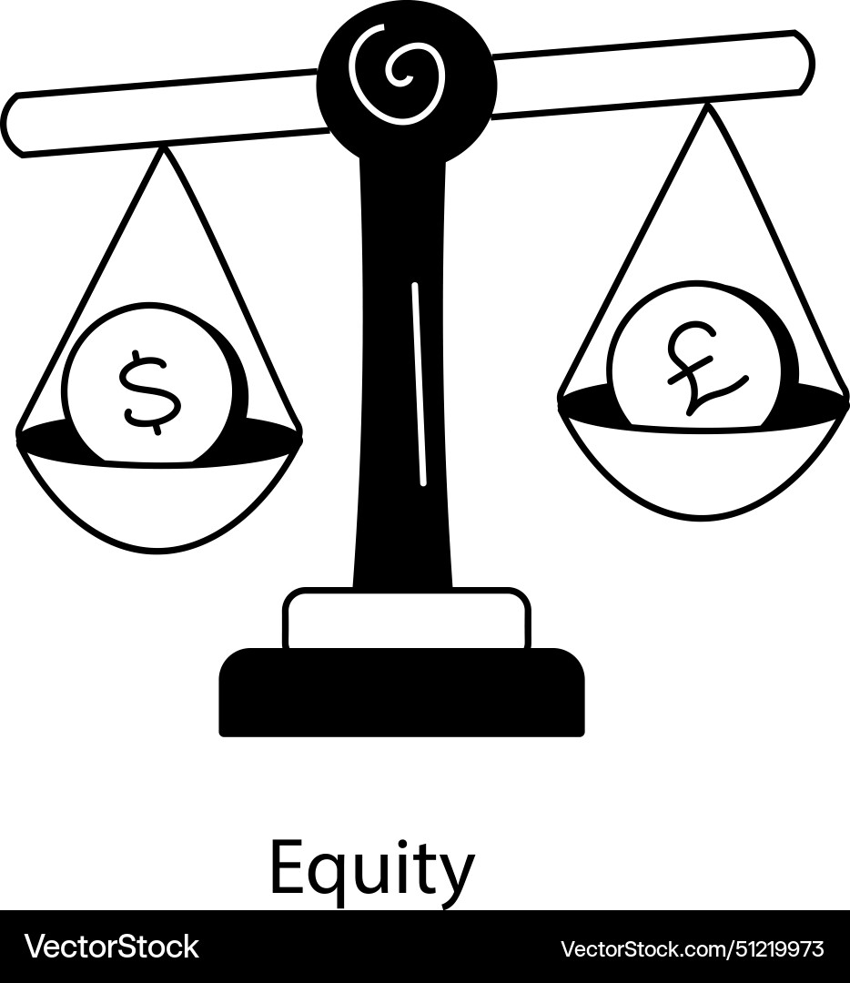 Equity Royalty Free Vector Image - VectorStock