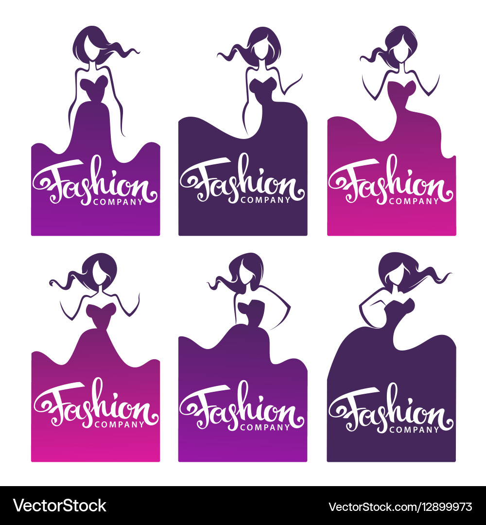 Fashion logo Royalty Free Vector Image - VectorStock