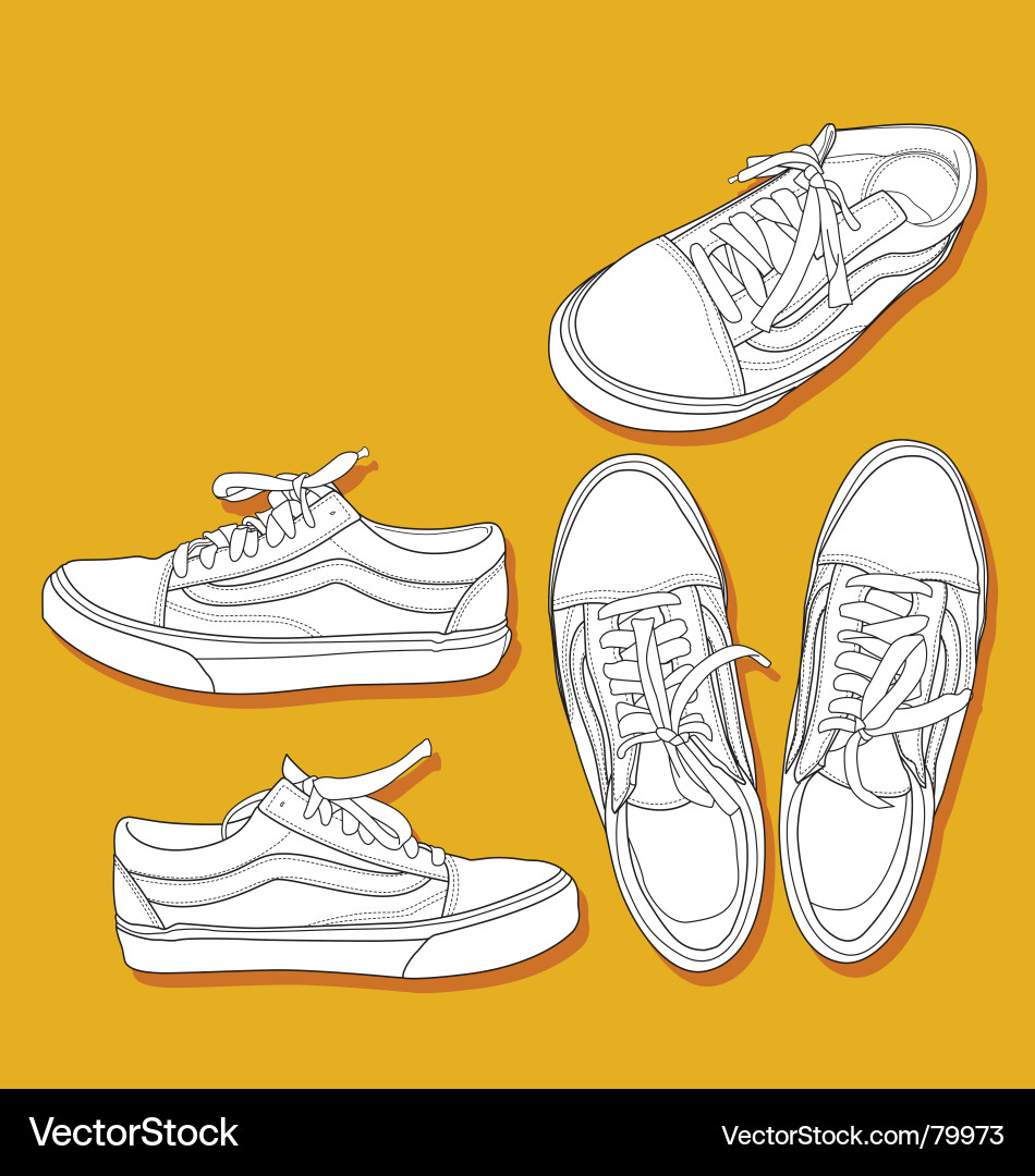 Shoes Royalty Free Vector Image - VectorStock