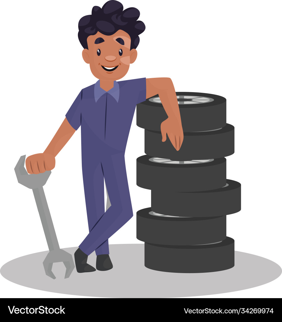 Mechanic Royalty Free Vector Image - VectorStock