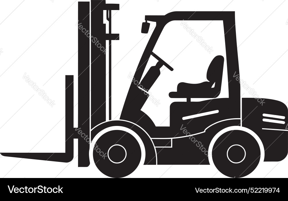 Palletpro forklift symbol forkliftforce dynamic Vector Image