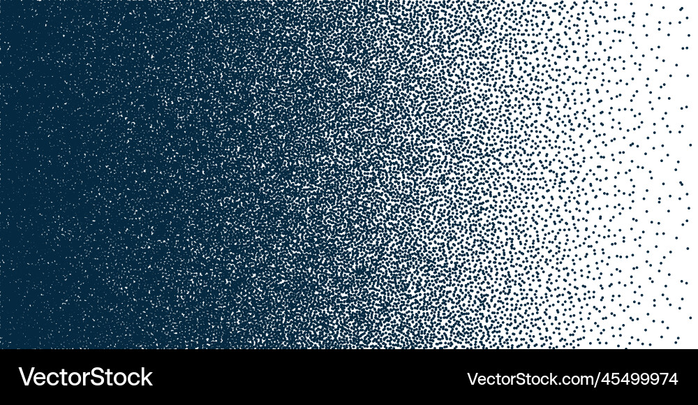 Stipple pattern dotted geometric background Vector Image