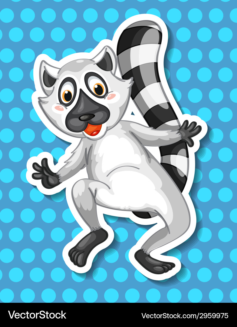 Lemur Royalty Free Vector Image - VectorStock