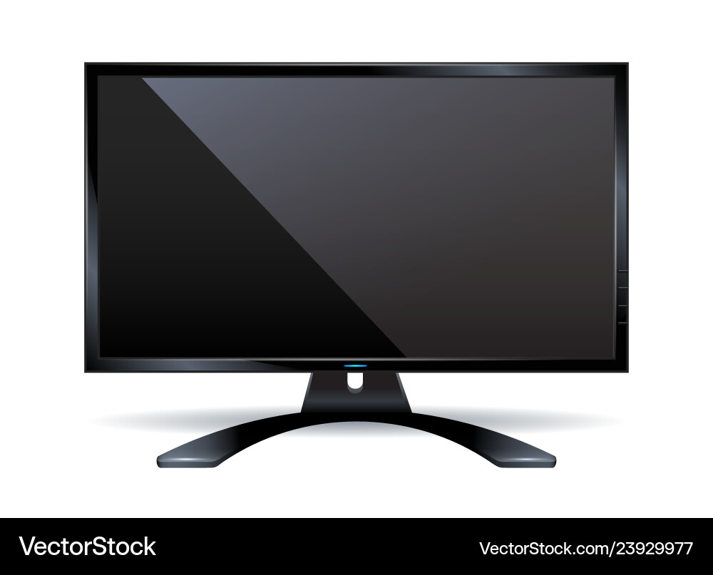 Isolated Monitor Frame Royalty Free Vector Image