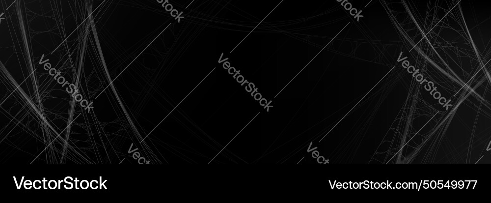 Realistic spider web background Royalty Free Vector Image