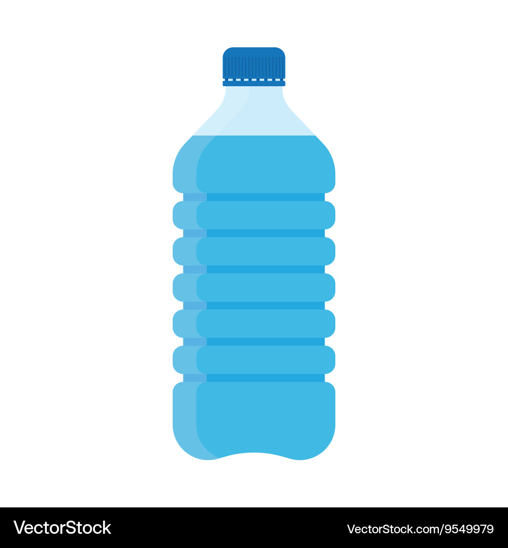 Water Bottle Vector Poster Transparent Realistic Vector Mineral Water