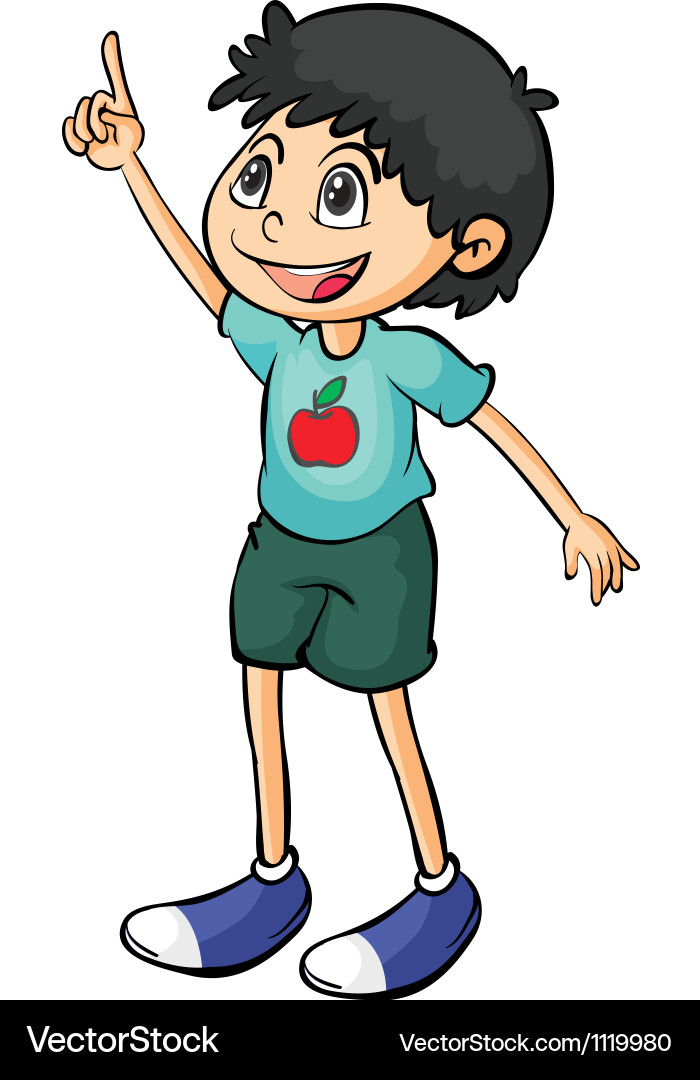 A smiling boy Royalty Free Vector Image - VectorStock