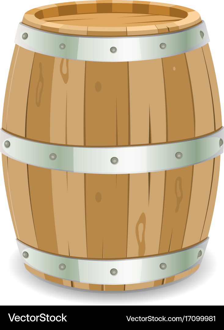 Barrel Royalty Free Vector Image - VectorStock
