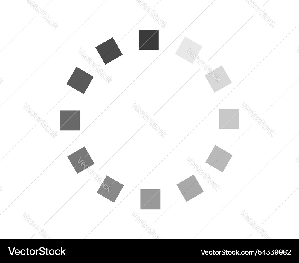Loading bar status icon loaded icons download Vector Image