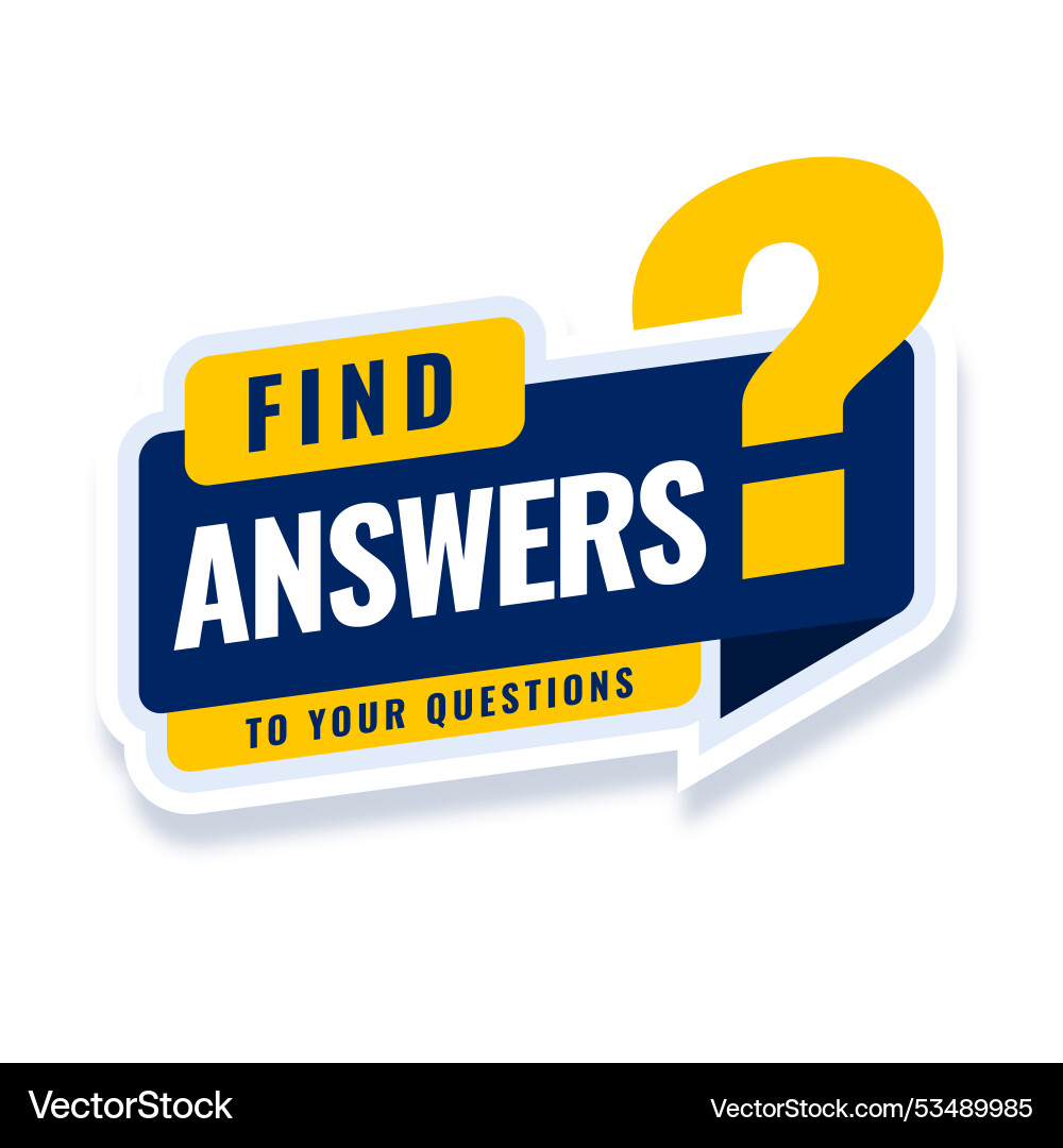 Question mark sign concept background find answers