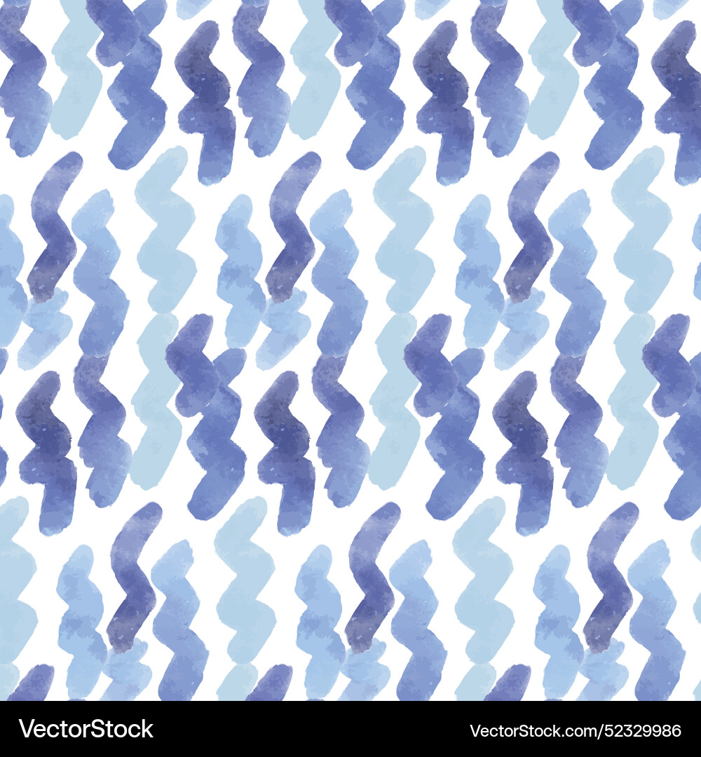 Abstract watercolor pattern Royalty Free Vector Image