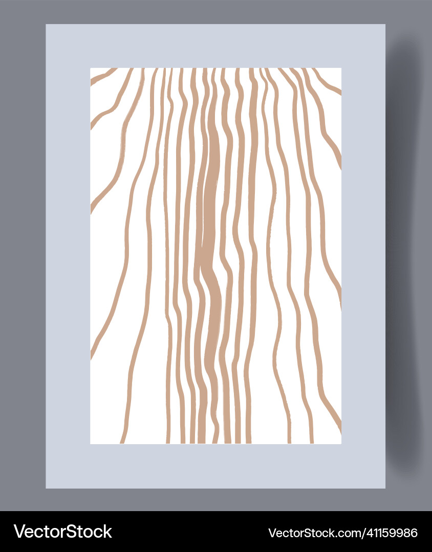 Printable wall art poste Royalty Free Vector Image