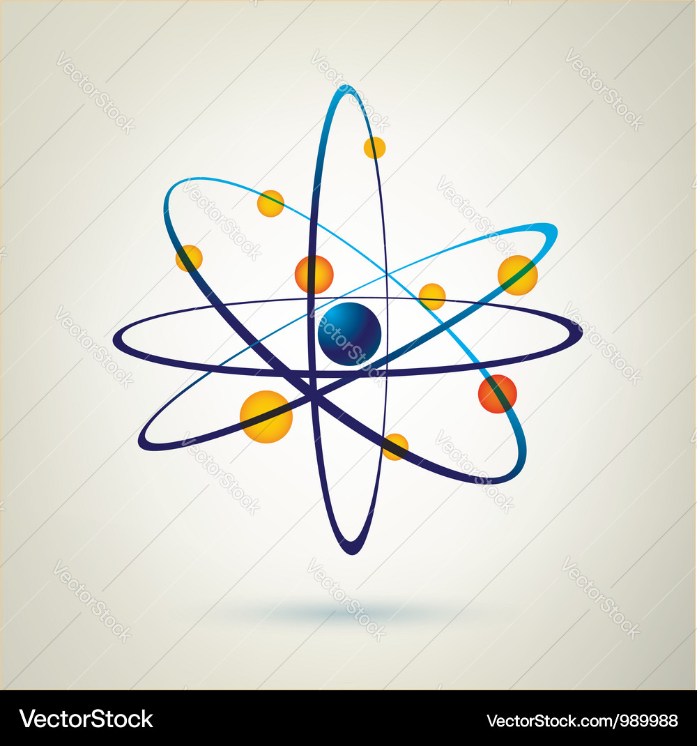 Atom Royalty Free Vector Image - VectorStock