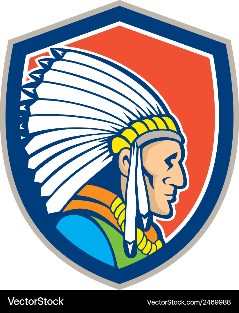 Cartoon Indian Chief