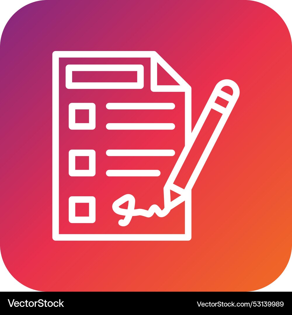 Signature icon design Royalty Free Vector Image