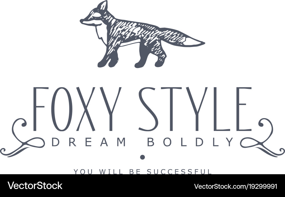 Flourish logo Royalty Free Vector Image - VectorStock