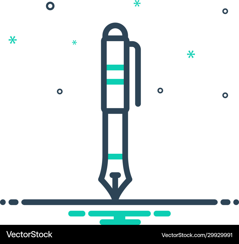 Pen Royalty Free Vector Image - VectorStock