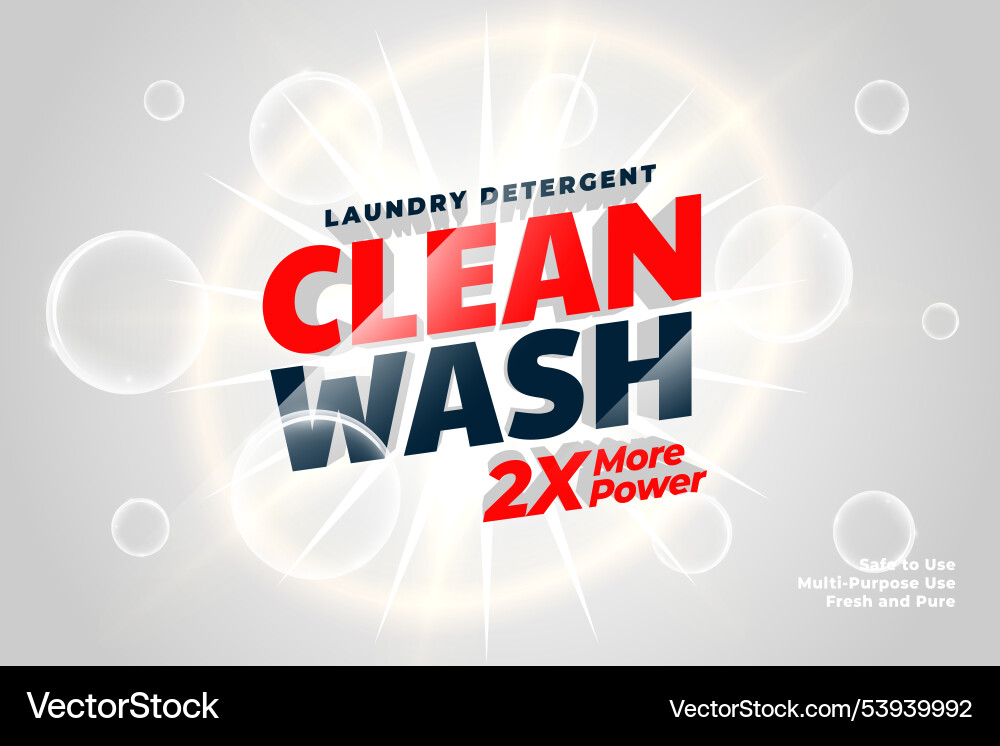 Bathroom detergent cleaner label for business Vector Image