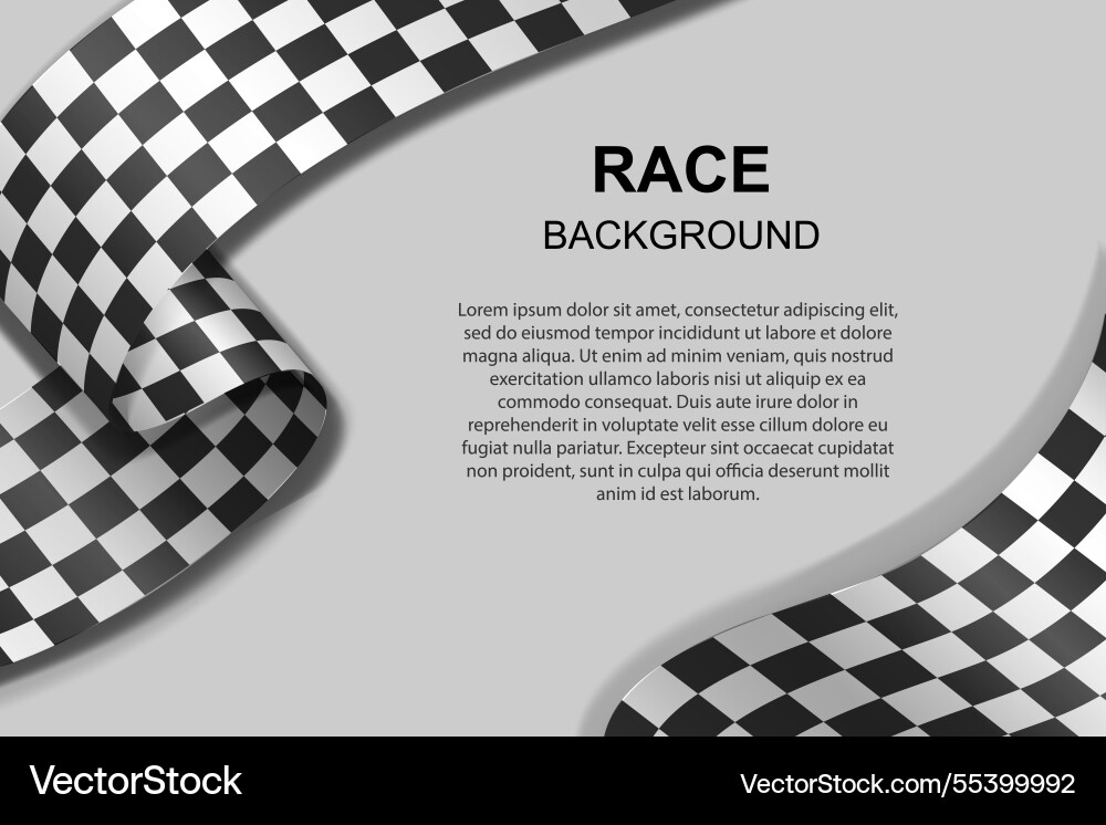 Checkered flag background Royalty Free Vector Image