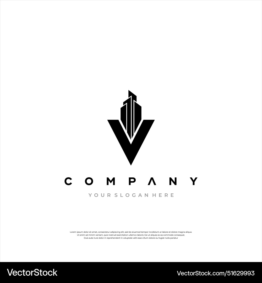 Ascending vision logo Royalty Free Vector Image
