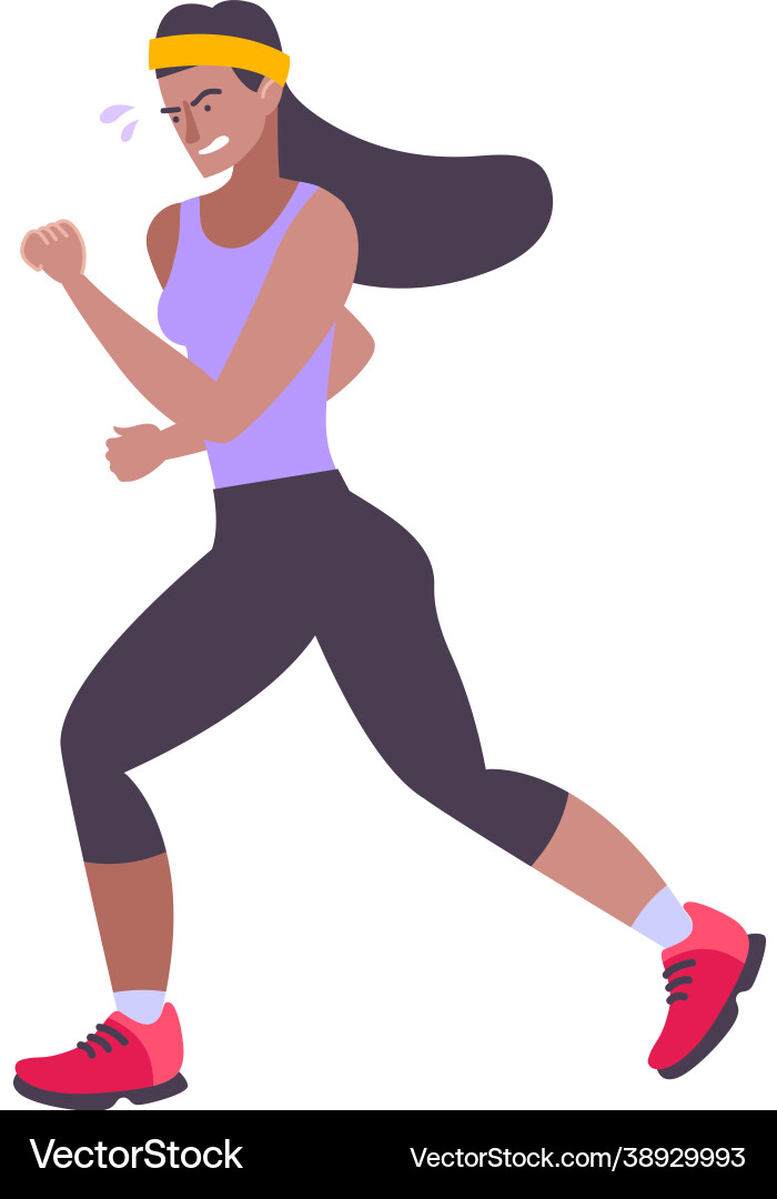 Flat stress icon Royalty Free Vector Image - VectorStock