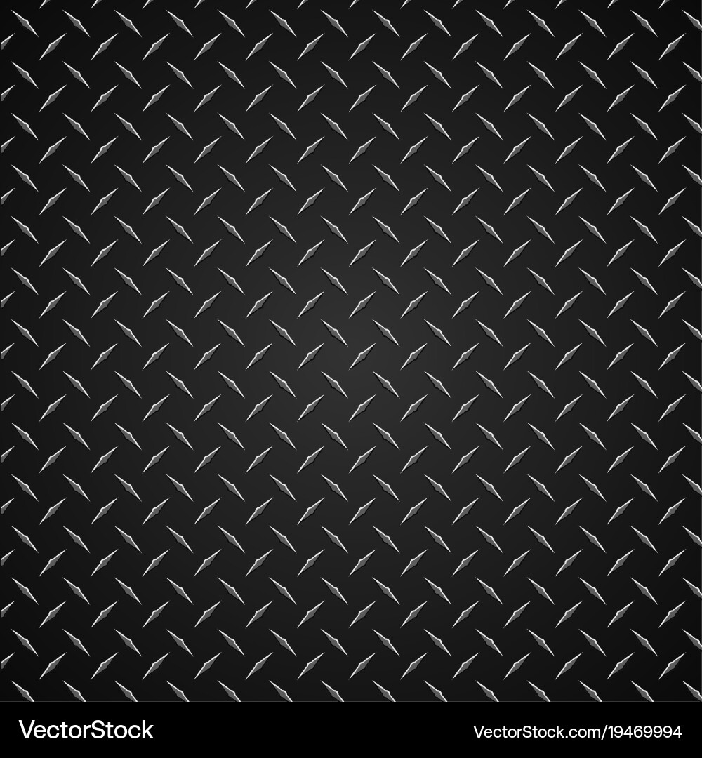 Diamond Plate Metal Texture Royalty Free Vector Image